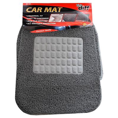 พรมใยไวนิล เทา (แพ็ค5ผืน) DIFF B-12 | OfficeMate