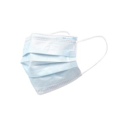 DOUBLE A CARE Surgical Mask 3 Ply Blue (50 Pcs.) | OfficeMate