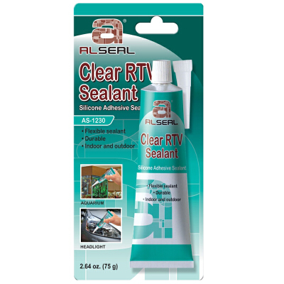 ALSEAL กาวซิลิโคน ตู้ปลา รุ่น AS-1230 สีใส | OfficeMate