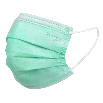 Double A Care Surgical Mask Green Level 2 Surgical mask 3 PLY (50PC/BOX ...