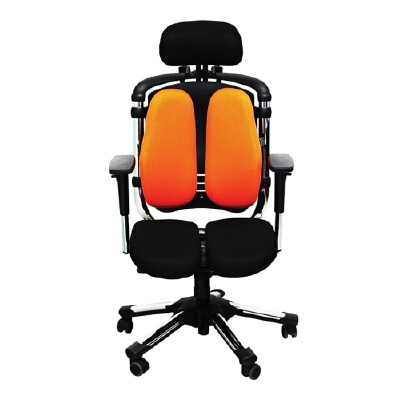 HARA CHAIR เก้าอี้สุขภาพ รุ่น NIETZSCHE-2 สีส้ม | OfficeMate