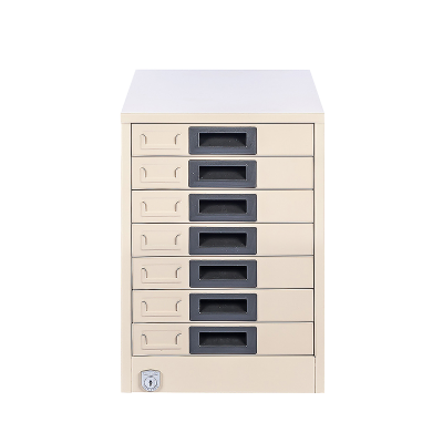 CHITOSE INDEX-CARD Cabinet CFA-407 Cream Color | OfficeMate