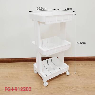 ชั้นวางพลาสติก AA FG-I-912202 สีขาว | OfficeMate