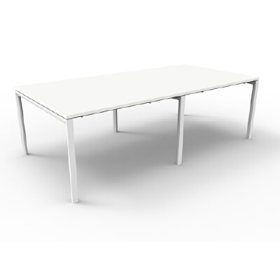 OfficeIntrend Conference Table NEW VIRO-240 White | OfficeMate