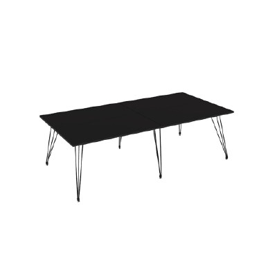 OfficeIntrend Conference Table Black | OfficeMate