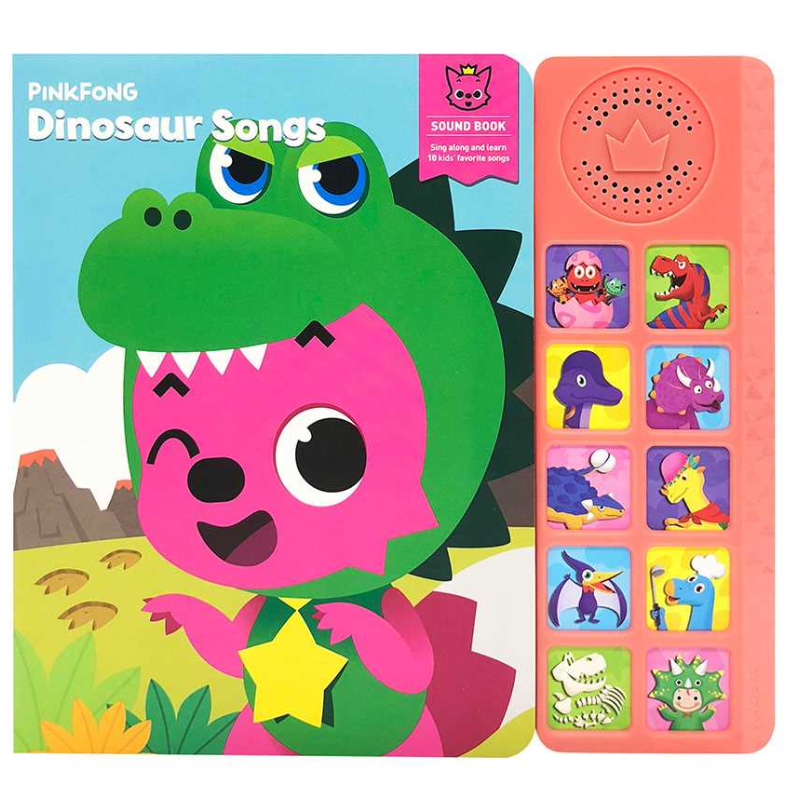 PINKFONG DINOSAUR SONGS SOUND BOOK | B2S