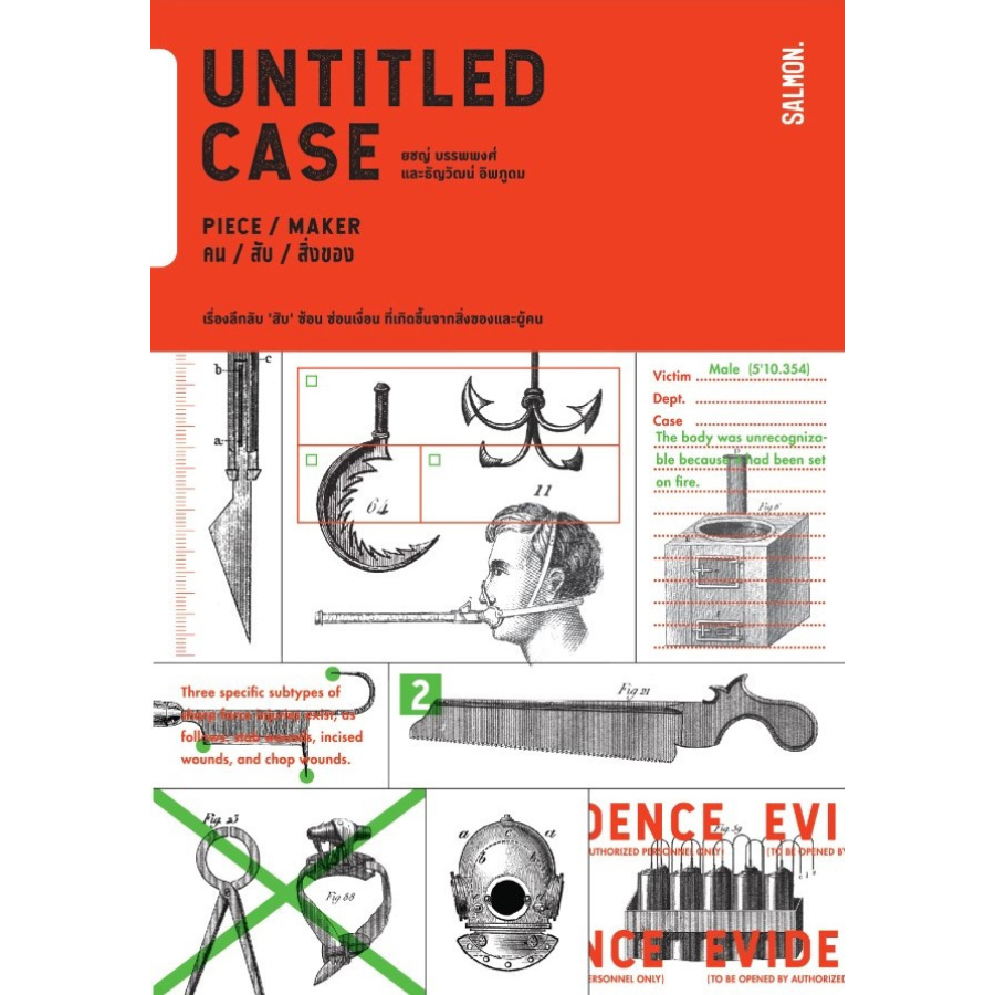 หนังสือ UNTITLED CASE: PIECE / MAKER คน / สับ / สิ่งของ | B2S