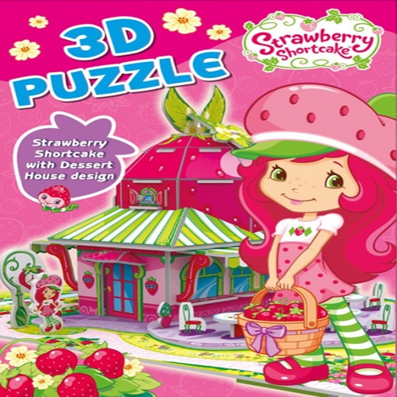หนังสือ3D PUZZLE: Strawberry Shortcake (ปกอ่อน) | B2S