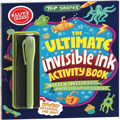 TOP SECRET: THE ULTIMATE INVISIBLE INK ACTIVITY BOOK | B2S
