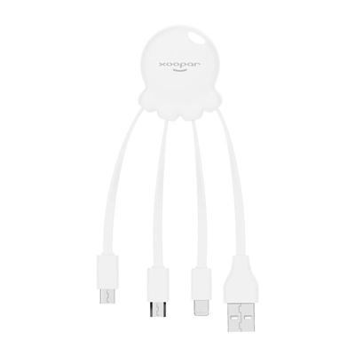 [FREE] XOOPAR สาย USB IAC ขาว Octopus XP61040 | OfficeMate