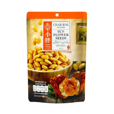 [FREE] XIAO PANG Sunflower Seeds Crab Roe Flavor 90g (Crispy Roasted ...