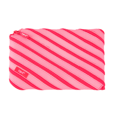 Zipit CANDY JUMBO POUCH-STRAWBERRY Pink Color | OfficeMate