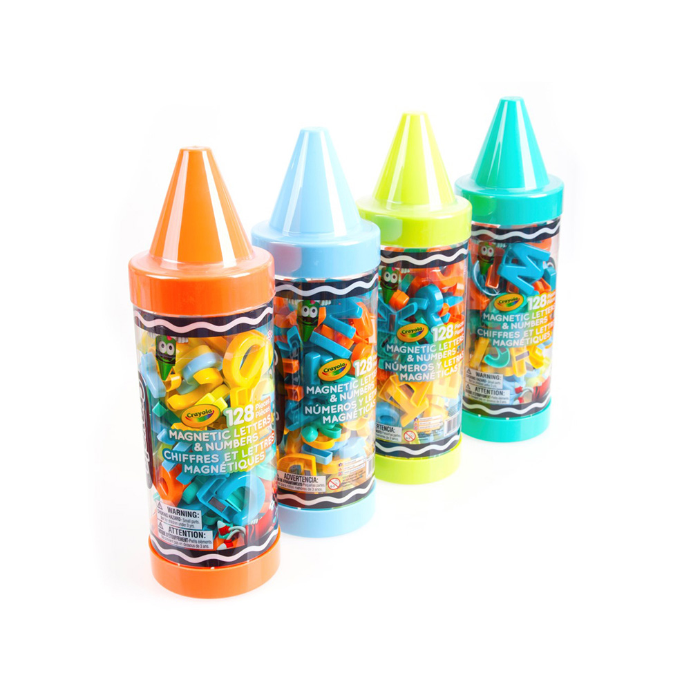 MAGNETIC LET CRAYOLA 128 PCS | B2S