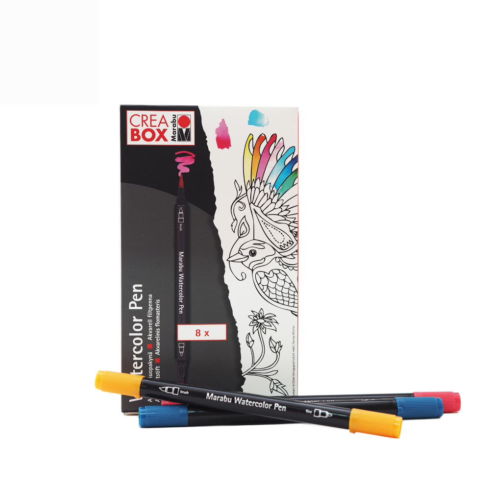 ชุด Watercolor Pen Marabu 8 สี # 0145088000743 | B2S