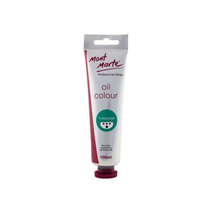 สีน้ำมัน MONT MARTE ขนาด 100 มล. - Turquoise | B2S