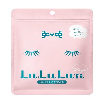 มาส์กหน้าสูตรมอยเจอร์ไรเซอร์ บาลาน 7 แผ่น LuLuLun No Series แพ็ค ...