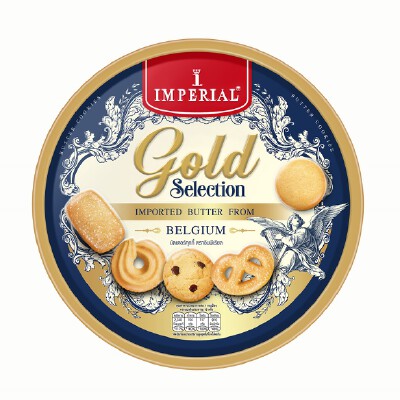 Imperial Cookies Gold Selection Butter 454 G. | OfficeMate