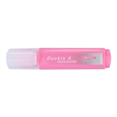 Flat Highlighter Mild Double A S8858741733563TH Pink | OfficeMate