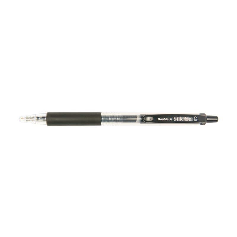 Silk Gel Pen Double A S8858741726886TH 0.5 mm:Black | OfficeMate