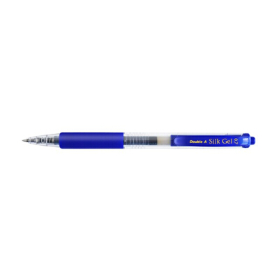 Silk Gel Pen Double A S8858741731095TH 0.7 mm:Blue (แพ็ค 12 แท่ง ...