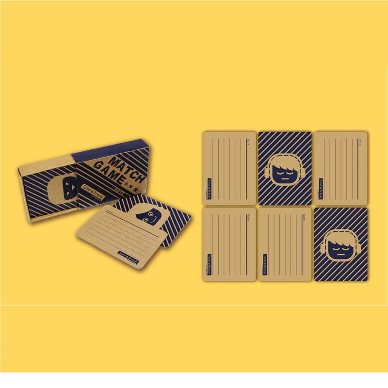 Memo Card Double A C8858741726664A 65x90mm.300g.30 s.:Match Game (แพ็ค ...