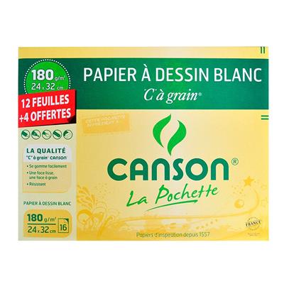 แพ็คซีอาเกร็น Canson 1108 180g 24x32 200 001 108 (16 s) | OfficeMate
