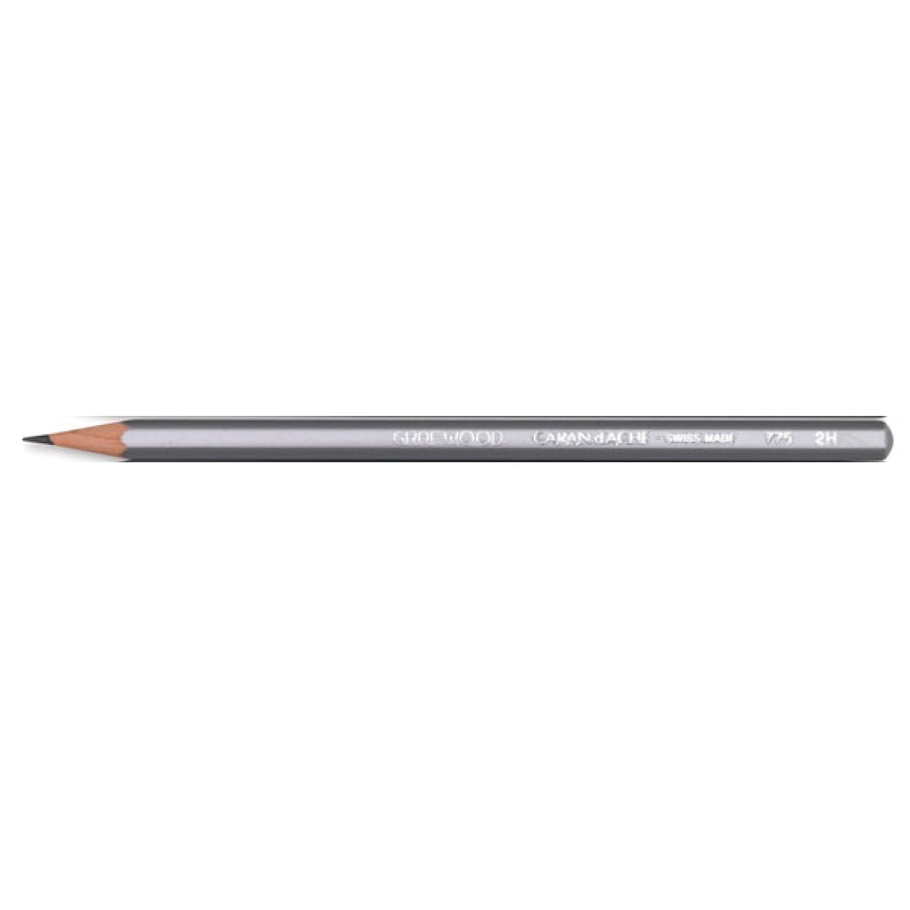 ดินสอกราไฟท์ Grafwood Caran D’Ache 602346 เกรด 2H 775.2 | OfficeMate