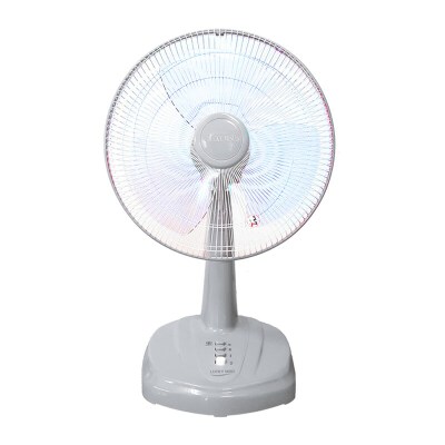พัดลมตั้งโต๊ะ ลัคกี้มิตซู LM 629-grey เทา 16นิ้ว | OfficeMate
