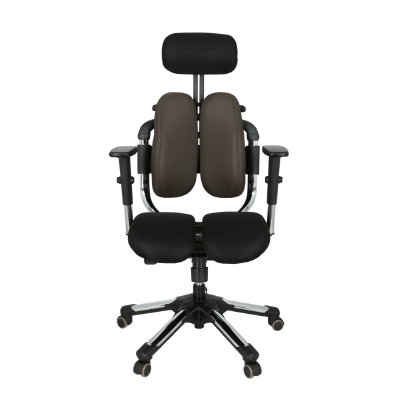 เก้าอี้สุขภาพ ฮาร่าแชร์ HR008 รุ่น วีไทม์ สีเทา | OfficeMate