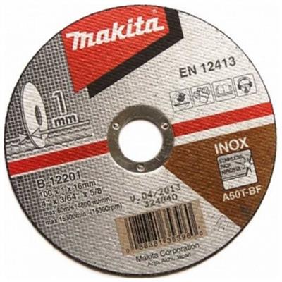 MAKITA แผ่นตัดสแตนเลส 4นิ้วx1.0mm.(10แผ่น/ก) B-12201-10 | OfficeMate