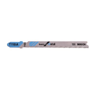 BOSCH T118A ใบเลื่อยจิ๊กซอตัดเหล็ก ตัดหนา 1-3 มิล #2608631013 | OfficeMate