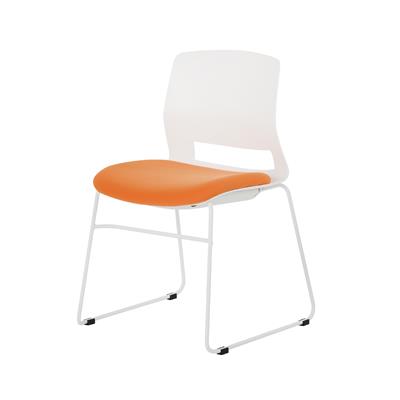 Modernform เก้าอี้อเนกประสงค์ รุ่น ESN ขาU สีขาว เฟรมพ | OfficeMate