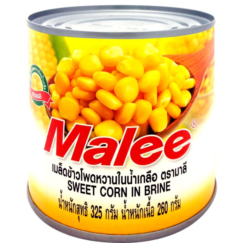 (ยกลัง x24 กระป๋อง) Malee เมล็ดข้าวโพด ขน | OfficeMate