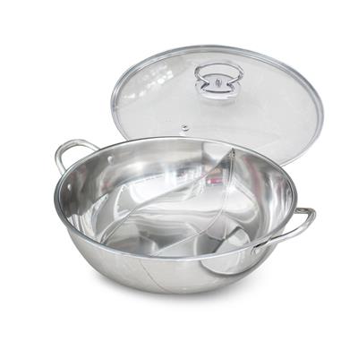 หม้อสุกี้ 2 ช่อง RRS 30 ซม. | OfficeMate