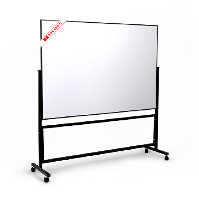 Mobile Whiteboard 1 sided writing, Siam Board OFMS0028 black aluminium ...