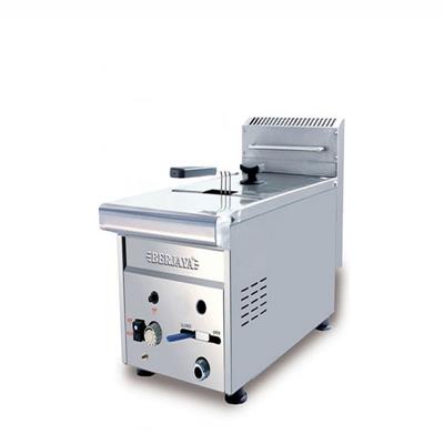 STAINLESS STEEL GAS DEEP FRYER TABLE TOP 1 TANK x 7 LITRE, | OfficeMate