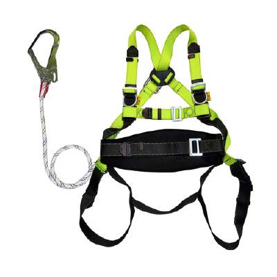 BEST ONE Full Body Harness + Lanyards with Absorber. | OfficeMate