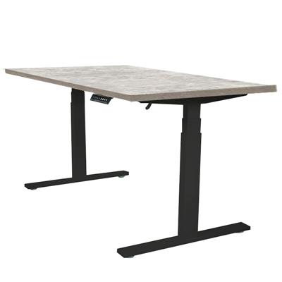 Sit 2 Stand GEN2 (Dual motor) Concrete-150 x 75 | OfficeMate