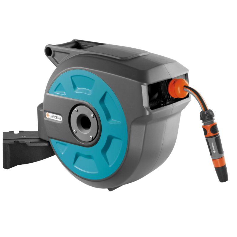 Gardena Wall Mounted Hose Box 15 Roll-up Automatic | OfficeMate