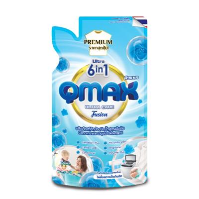 Liquid Detergent QMAX 6in1 Fusion Blue 300 ml. (12piece ) | OfficeMate