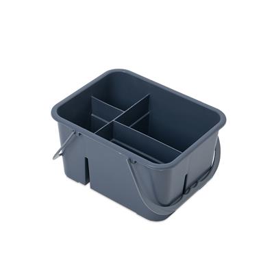 PB-8407 ถังพลาสติกพร้อมหูหิ้ว 4 ช่อง อเนกประสงค์ 8 ลิตร | OfficeMate