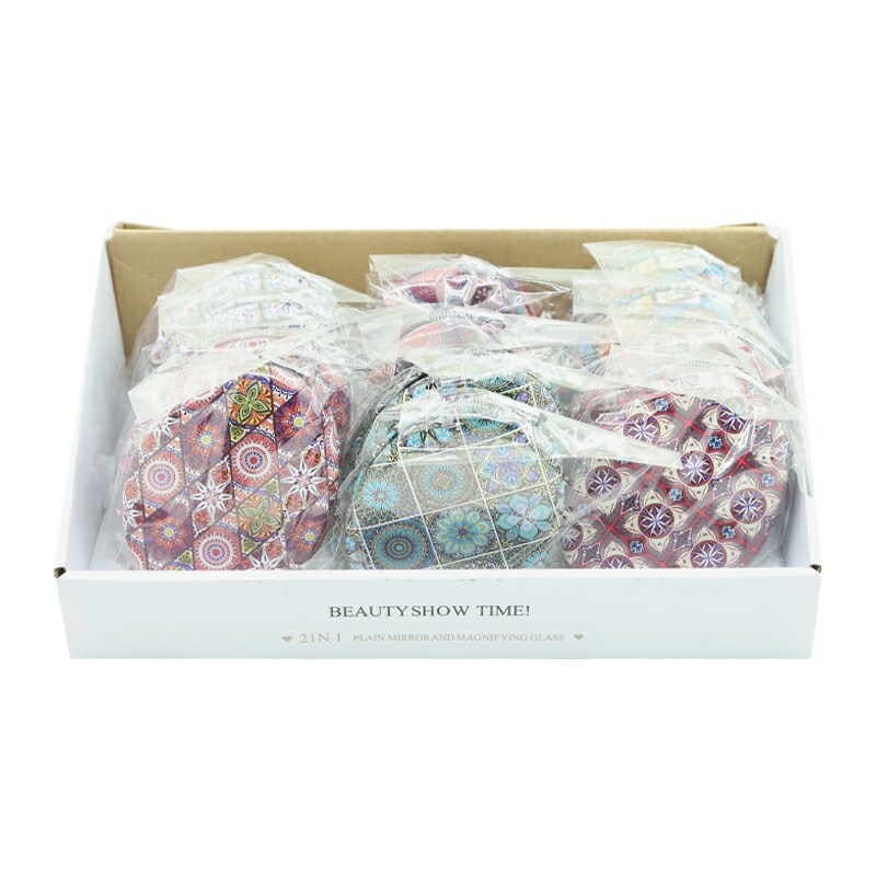 กระจกแต่งหน้าพกพา แบบพับได้ KASSA HOME รุ่น TD7121028-1 | OfficeMate