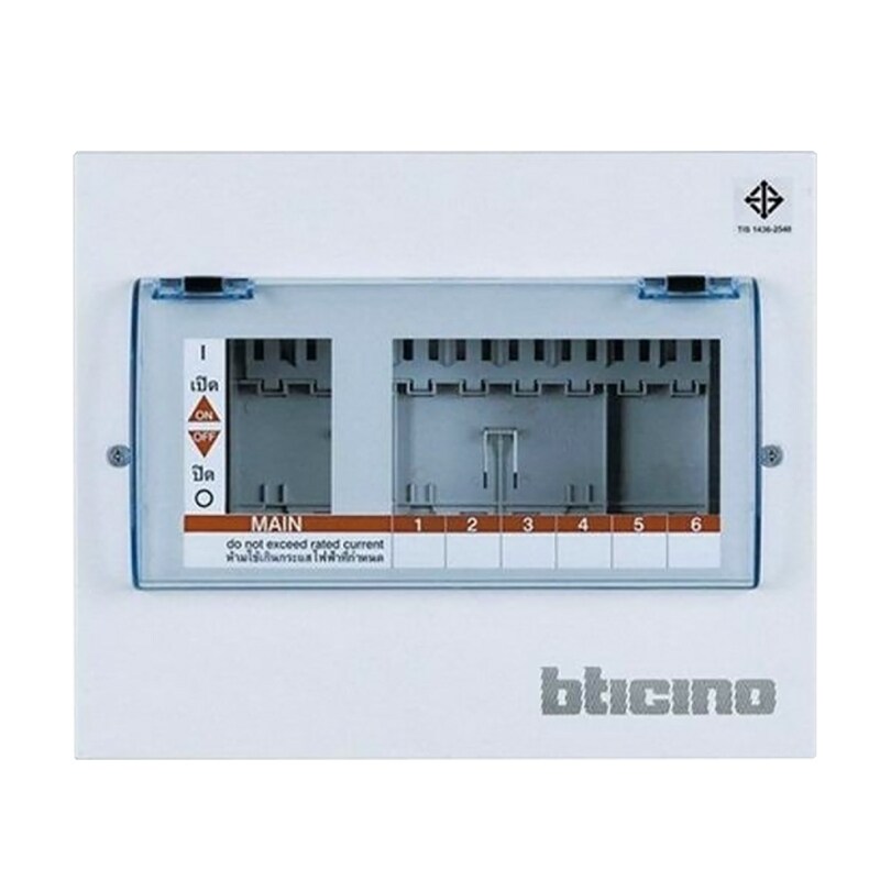 Consumer Unit 6 WAY Btpulug BTICINO BTCN6 White | OfficeMate