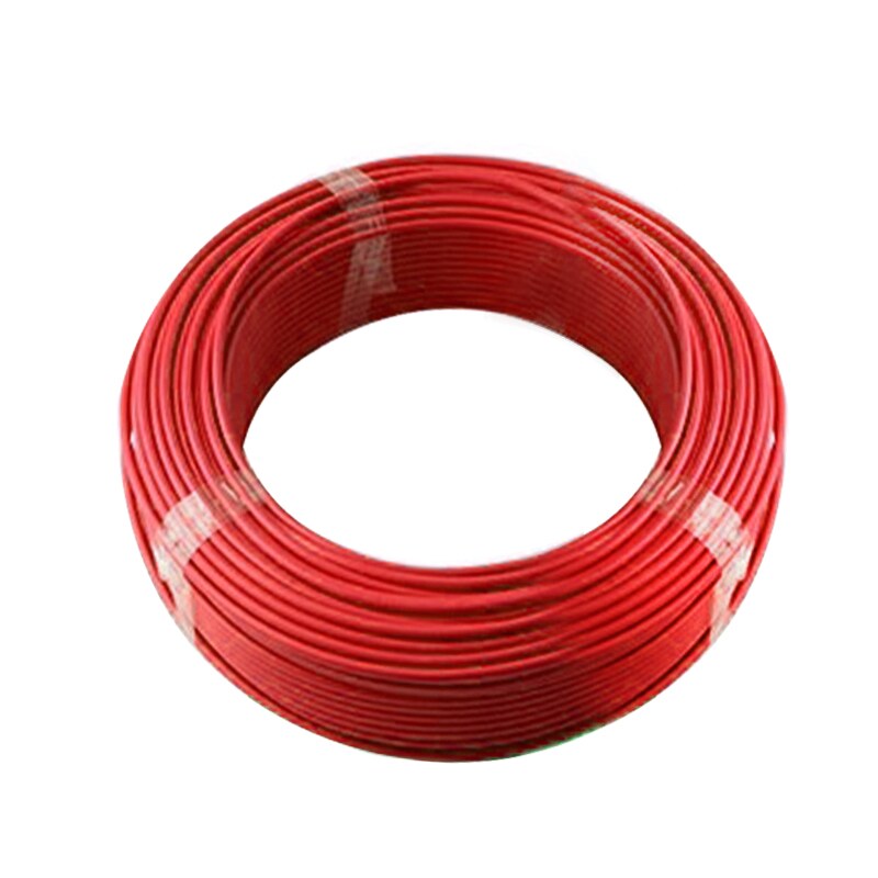 Electric Cable YAZAKI 60227 IEC06IV(f) 1x1 Size 100 M. Red | OfficeMate