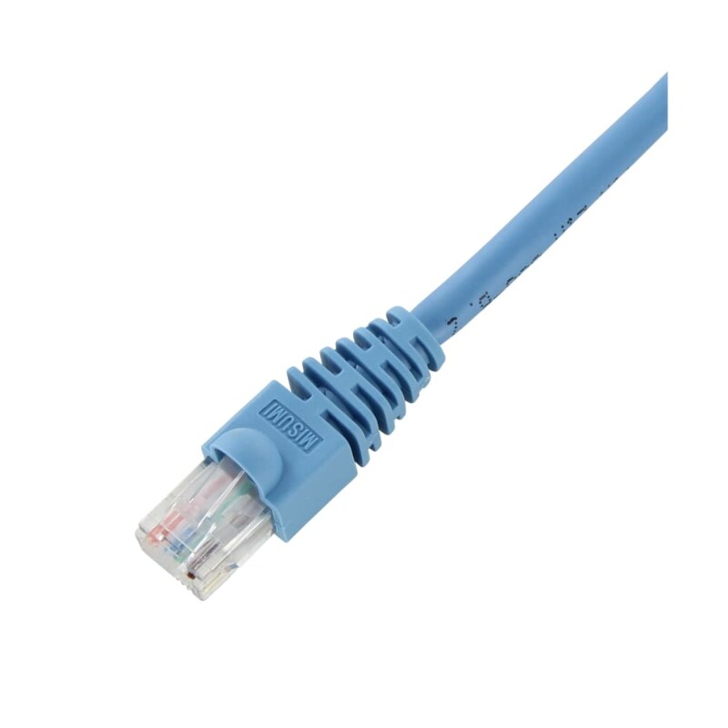Cat5e UTP (stranded wire) / Low-Priced MISUMI Blue NWGMC5E-STN-SUMB-BL ...