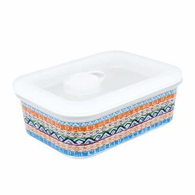 กล่องอาหารเซรามิกทรงเหลี่ยม KASSA HOME รุ่น A131356-356 | OfficeMate