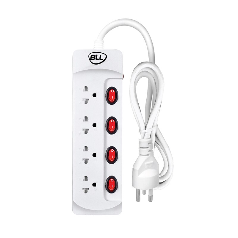 ปลั๊กไฟ Q99 BLL 4 สวิตช์ 4 ช่อง สายยาว 3 เมตร BLL Q99 | OfficeMate