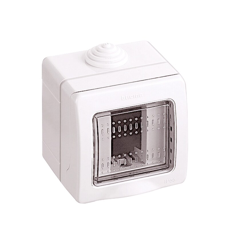 กล่องกันน้ำแบบลอย 1 ช่อง Idro Box BTICINO รุ่น 25501 สี | OfficeMate