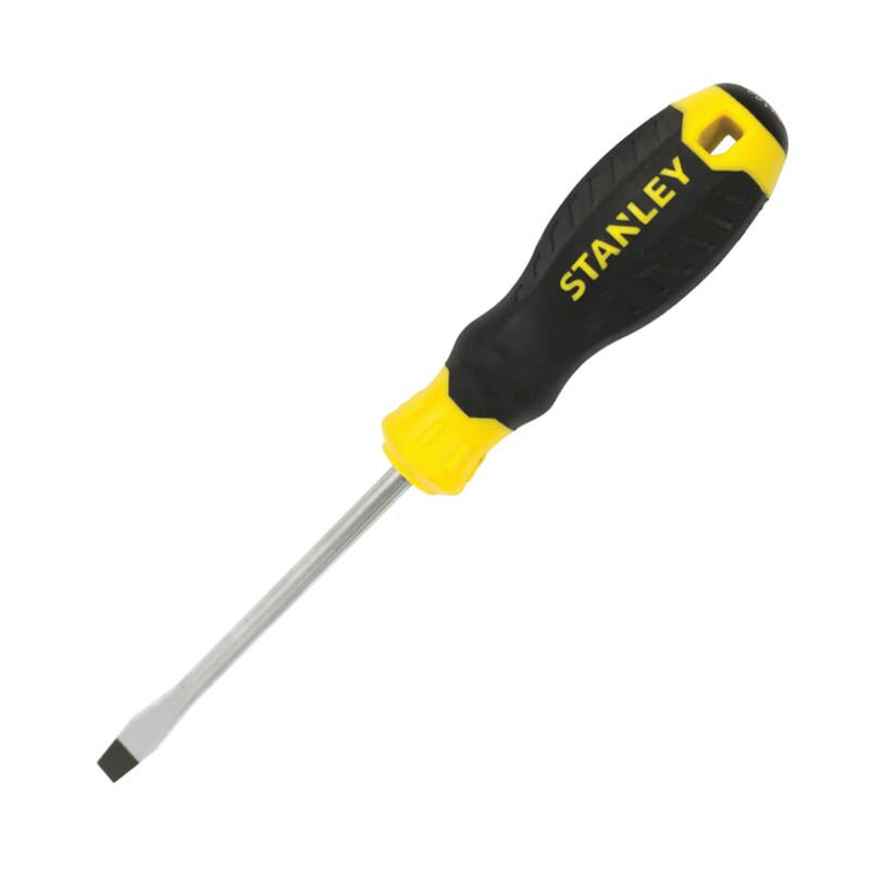 ไขควงปากแบนด้ามยางปลายแม่เหล็ก STANLEY รุ่น 60826-8 ขนา | OfficeMate