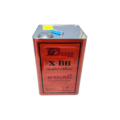 DOG X-66 กาวยางตราหมา 12 กก. (ปี๊บ) | OfficeMate